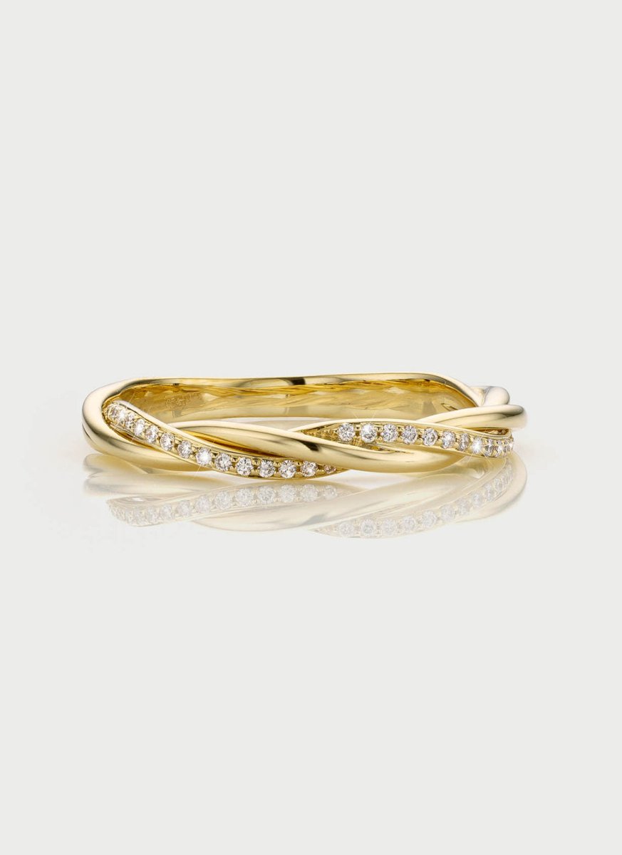 Studio Kroewe - Emmy diamond ring 14k gold